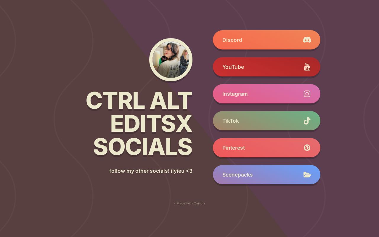 ctrl alt • editsx_ socials